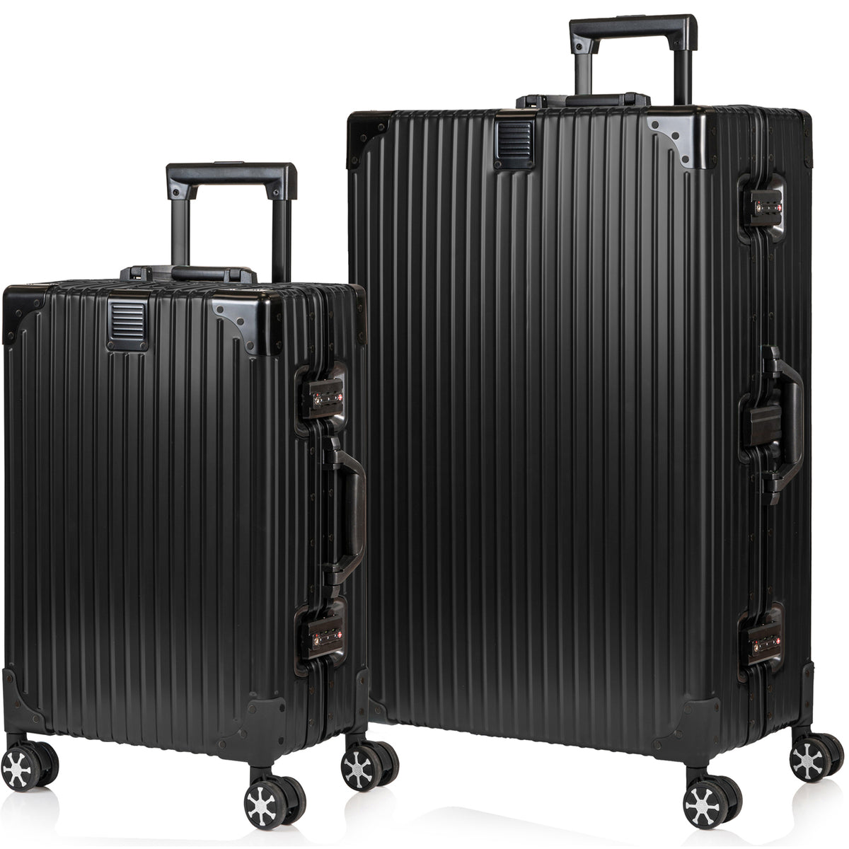 Elite / Aluminum 2-Piece Luggage Set – Champs Luggage